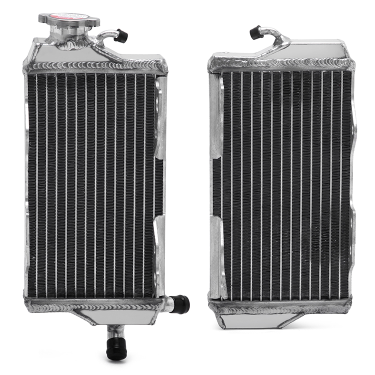 Custom Dirt Bike Left & Right Aluminum Radiator For HONDA CR 125R 2000 ...